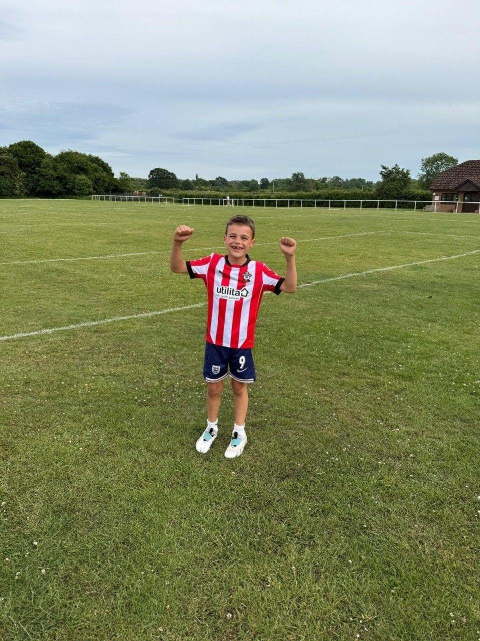Hampshire schoolboy takes on marathon challenge for charity