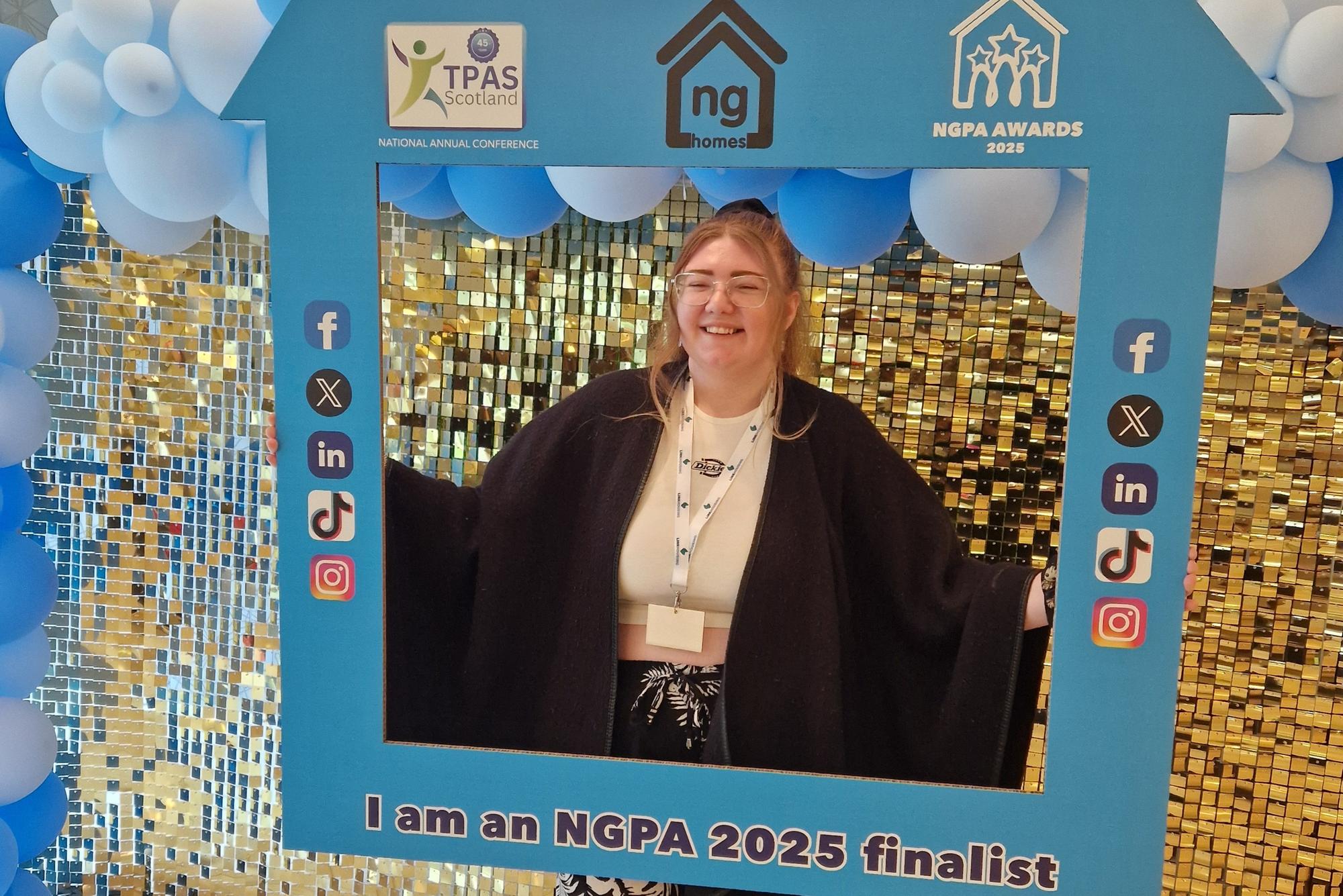 Falkirk Council tenant earns national award for helping others navigate ...