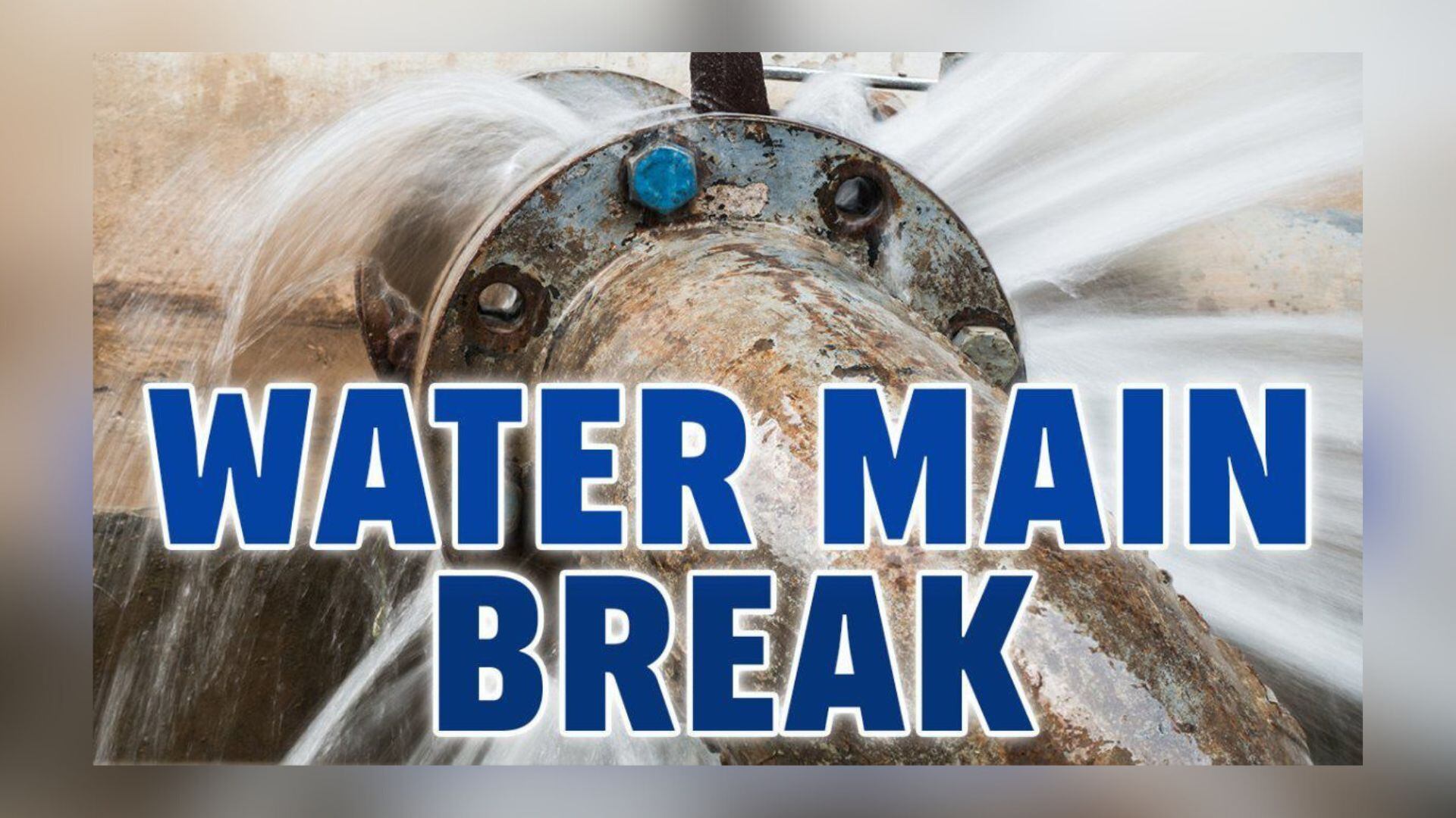 Water main break affects 200 homes in Waterbury