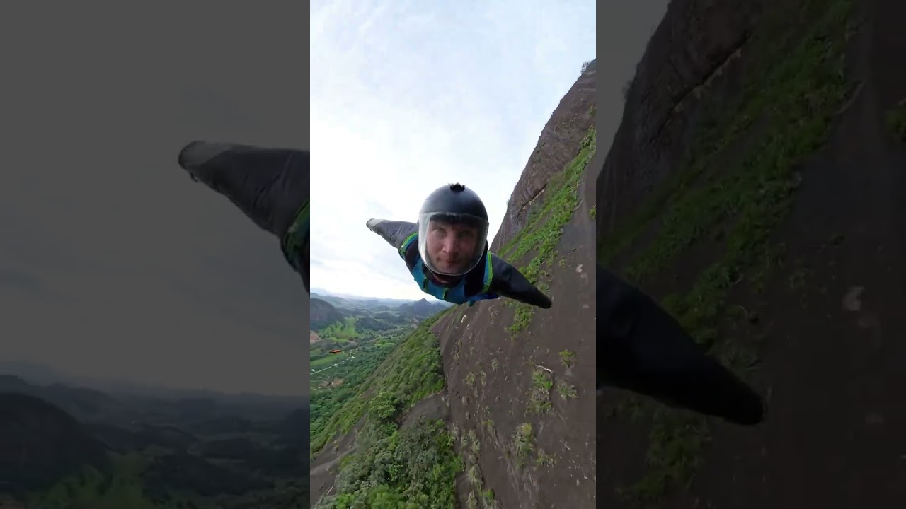 Flying the jungle wall