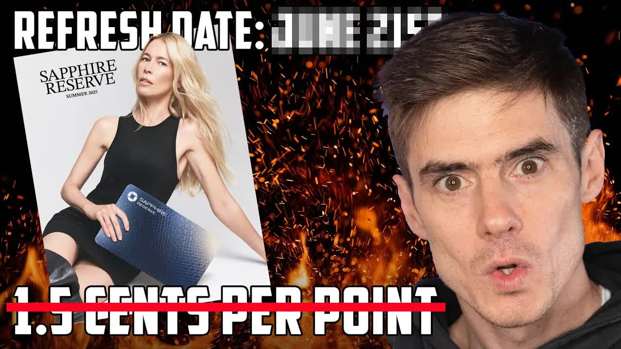 chase sapphire reserve point devaluation rumors and refresh date