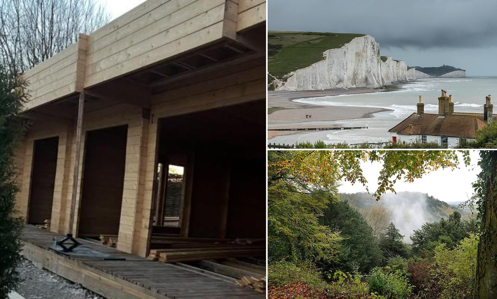 Couple are ordered to tear down 'unsightly' log cabin illegally built ...