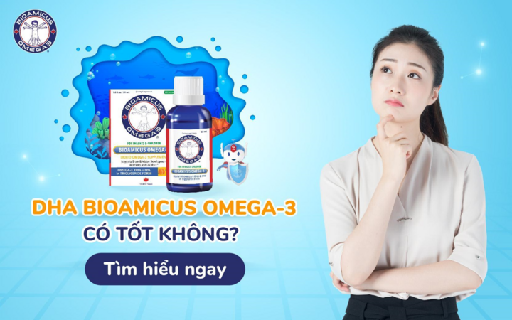 5 lý do BioAmicus Omega-3 được các mẹ tin dùng