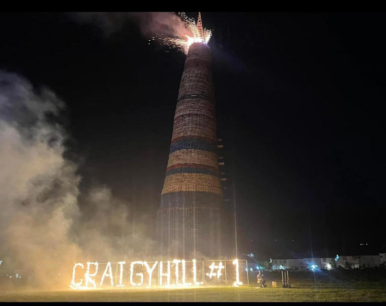 Craigyhill bonfire: Builders of famous pyre 'are not going for a world ...