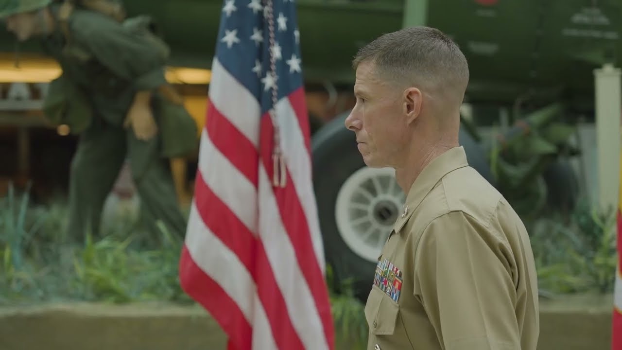 U.S. Marine Corps Col. Michael Keane Honored at Retirement Ceremony