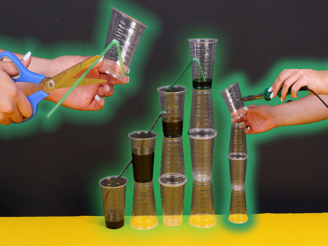 How to make a Straw Siphon