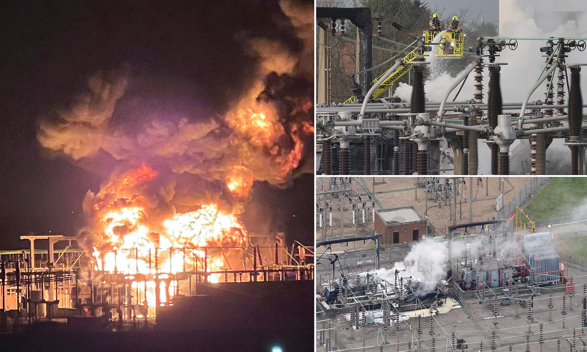 Substation fire that shut Heathrow was caused by moisture flagged as a ...