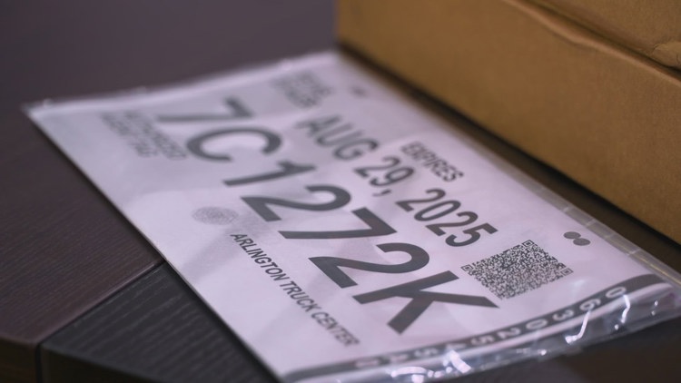 Texas DMV to replace temporary paper tags with metal ones