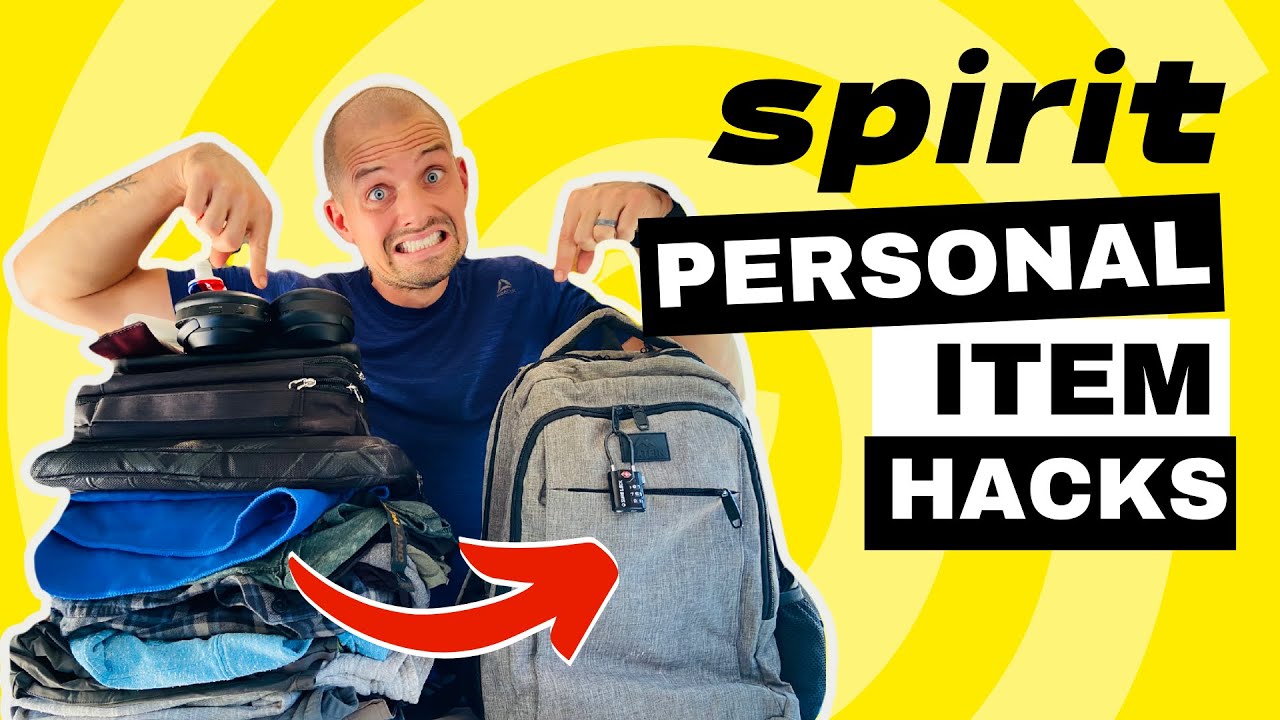 Spirit Airlines Backpack Packing Hacks – Fly Cheap, Pack Smart