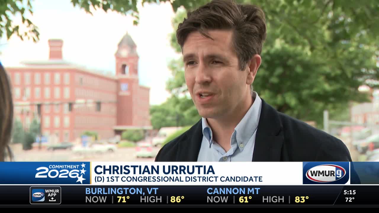Democrat Christian Urrutia launches campaign in 1st District