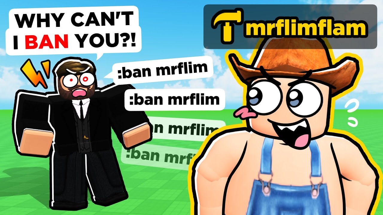 Roblox game owner can't stop my admin commands!