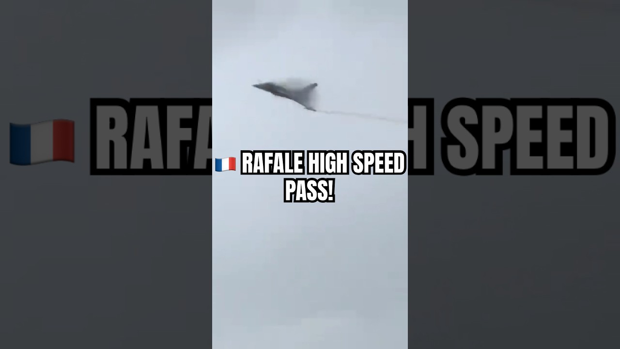 Rafale High Speed Pass Flyby