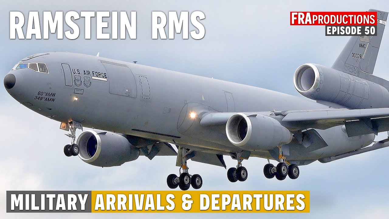 Rare military giants caught on camera at Ramstein Air Base