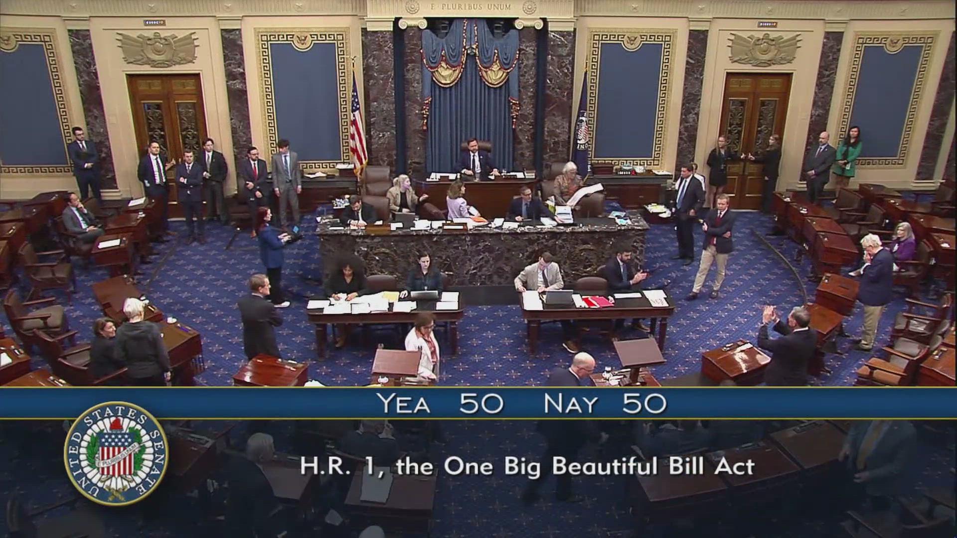 Senate passes 'Big, Beautiful Bill'