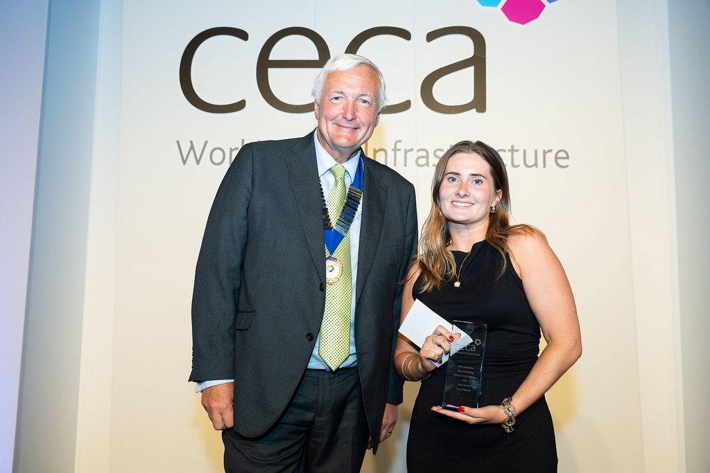 Lucy named most promising trainee civil engineer at CECA Southern Awards