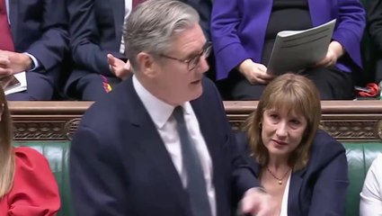 Watch: Rachel Reeves appears to cry at PMQs after Starmer refuses to ...