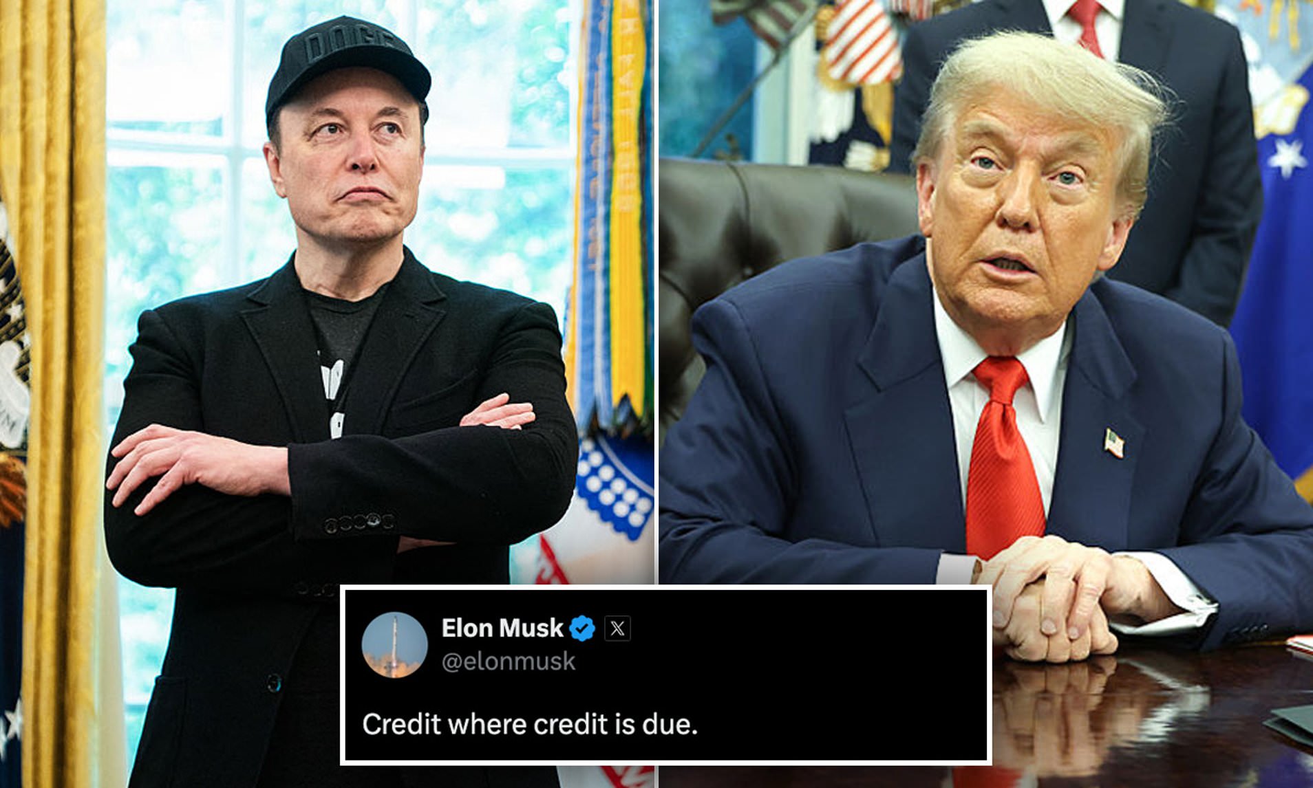 Elon Musk does surprise U-turn amid heated Trump feud