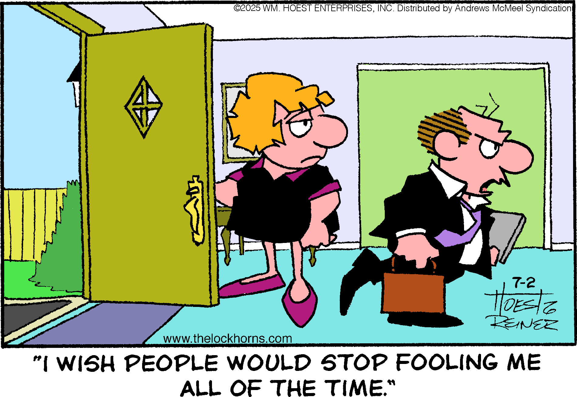 The Lockhorns by Bunny Hoest and John Reiner