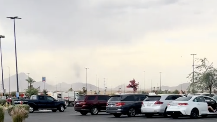 Las Vegas Battles Intense Dust Storm and 70 MPH Winds