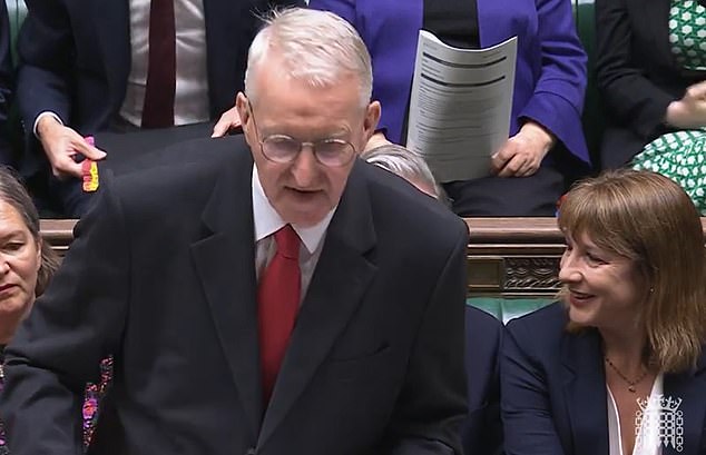 The Chancellor's teary PMQs: How a puffy-eyed Rachel Reeves looked ...