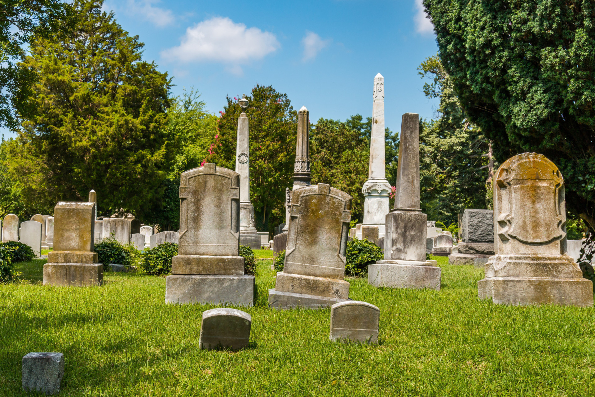 What happens to a body buried without being embalmed