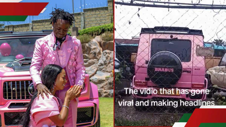 Diana Marua's new KSh 45M Brabus spotted at garage, netizens react ...