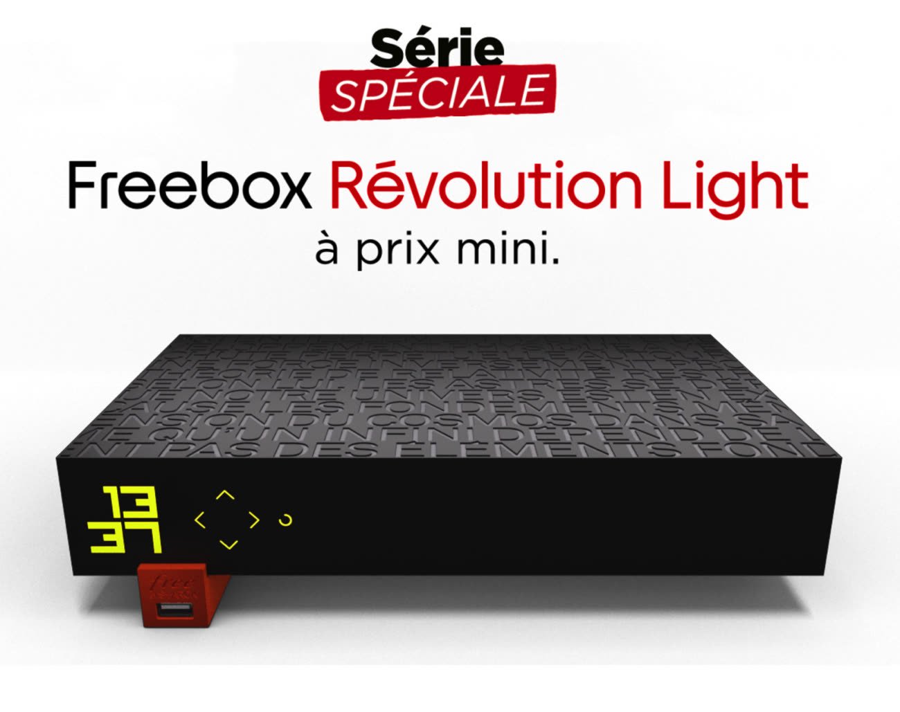 Free propose un an de fibre optique à 19,99 € par mois avec la Freebox ...