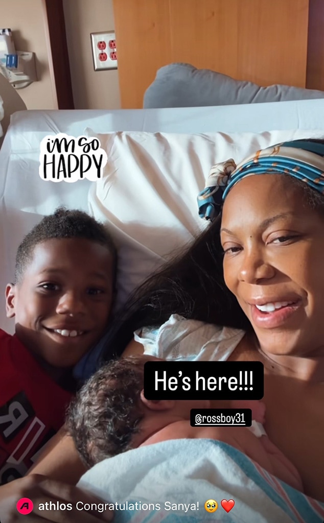 RHOA’s Sanya Richards-Ross Gives Birth to Baby No. 3