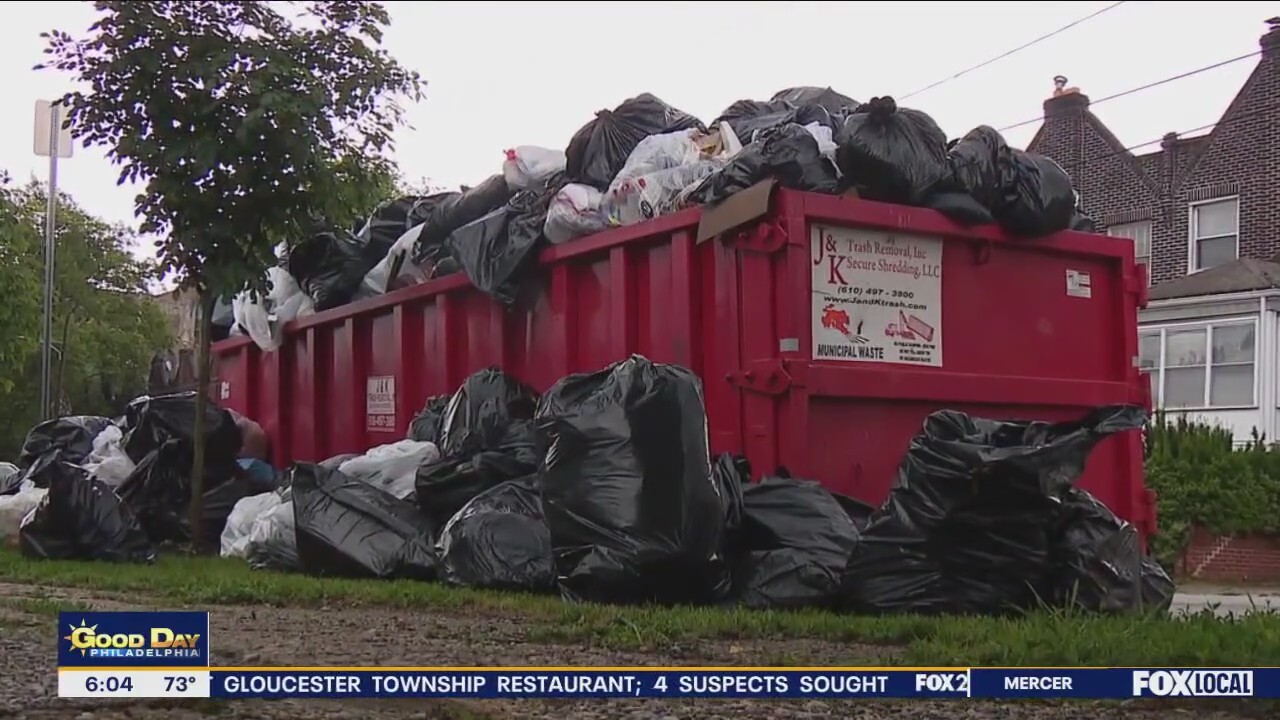 Trash overwhelms Philadelphia streets as District Council 33 strike ...