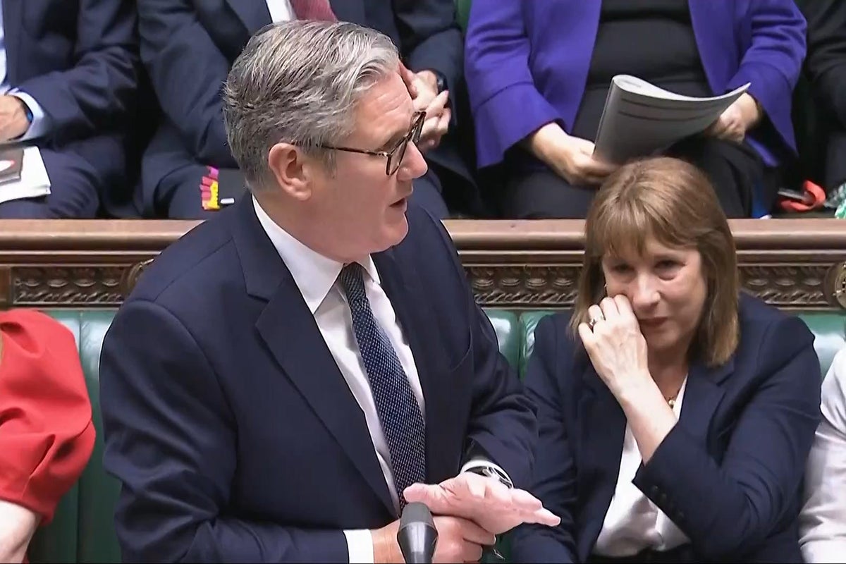 Reeves battles tears as Starmer declines to back her staying in post