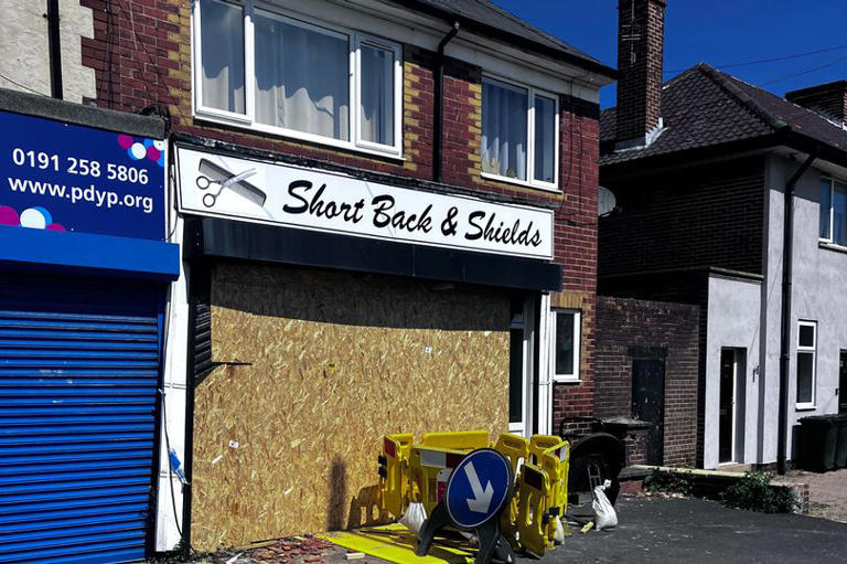 Dramatic Facebook footage shows moment car rams into North Shields ...