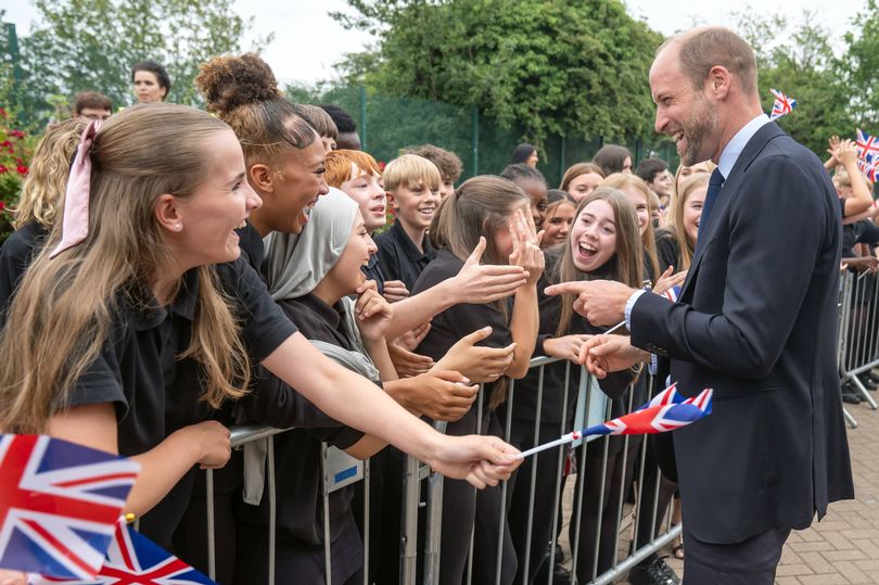 Prince William visits Sheffield school as he 'changes view of ...