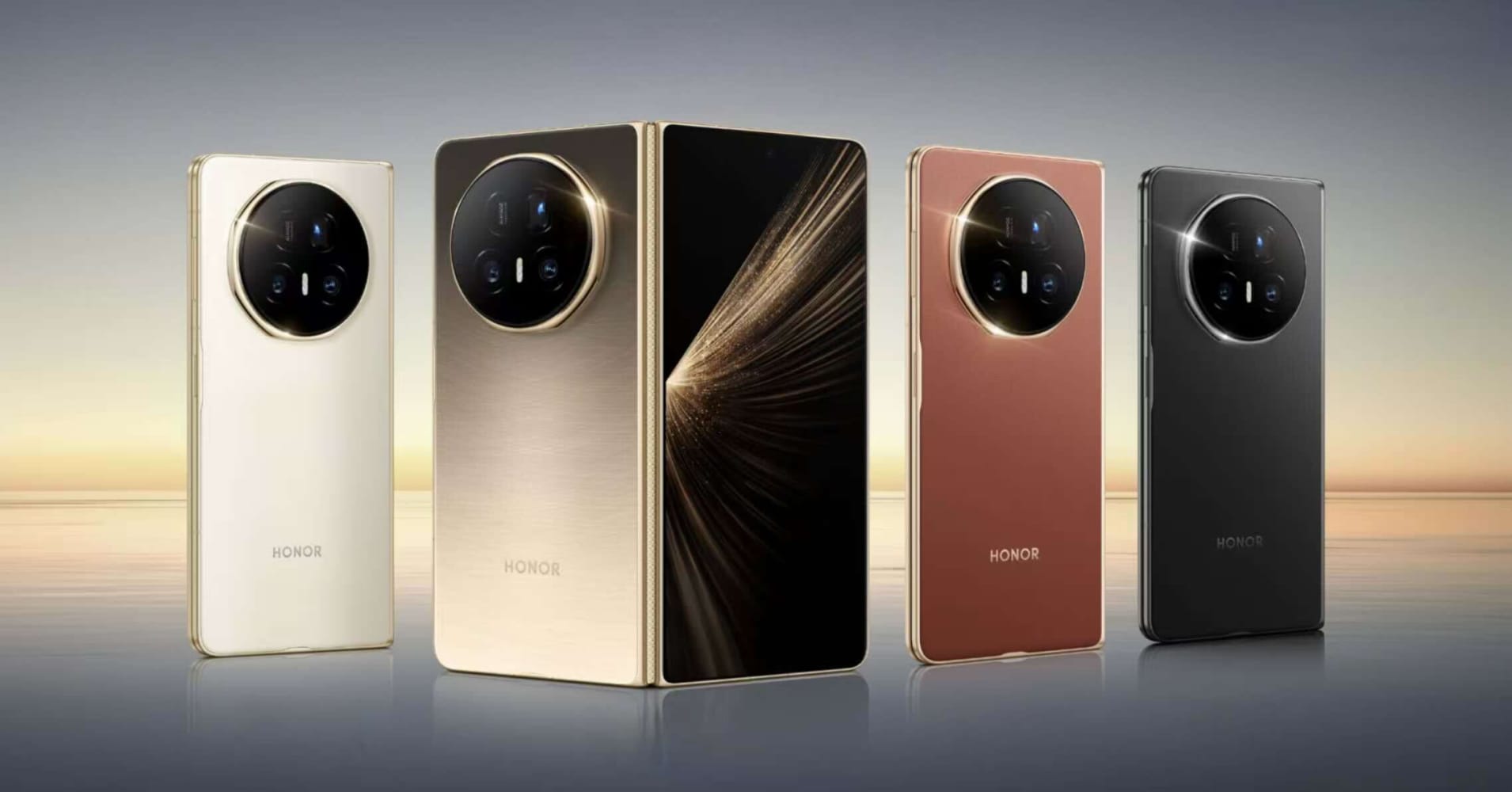 China's Honor launches new challenge to Samsung with thin foldable ...