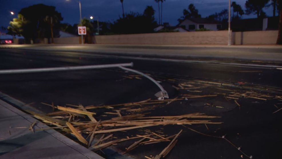 Showers, thunderstorms in Las Vegas forecast as wind damage cleanup ...