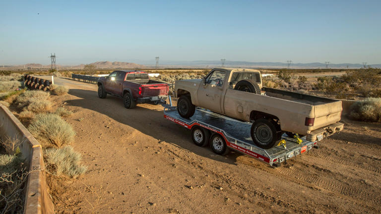 An Ex-Military GM Truck Tests Our Chevy Colorado ZR2’s Towing Capabilities