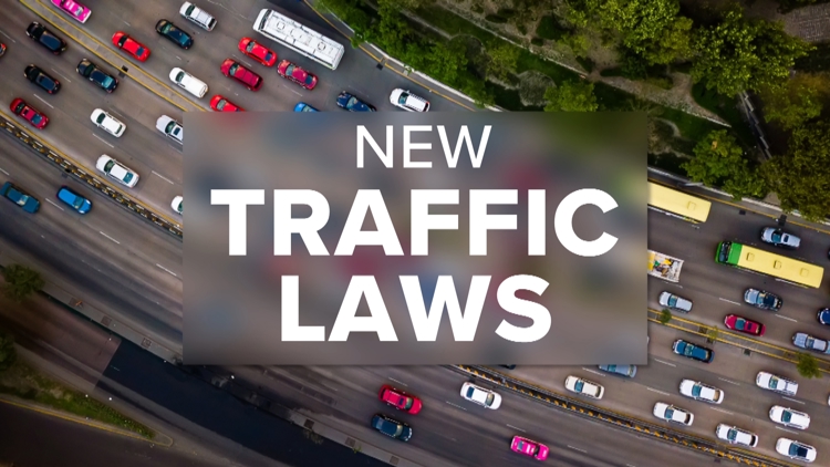 New traffic safety laws in place following this year's legislative session