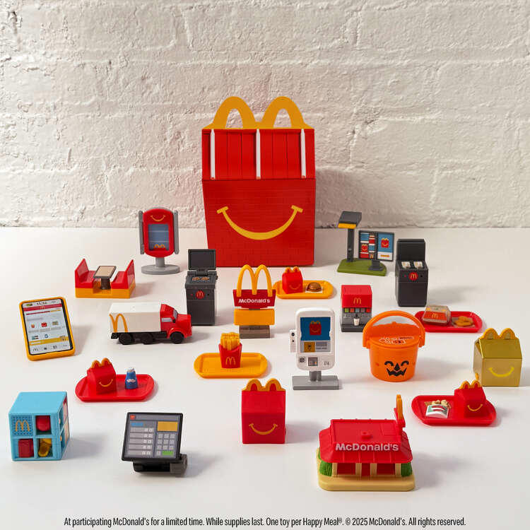 Lil Happy Meal miniatures include tiny McDonald's restaurant, micro ...