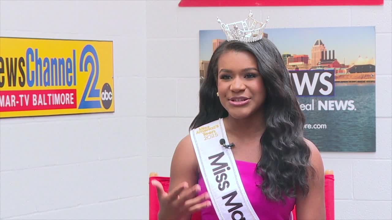 Baltimore County teen crowned Miss Maryland Teen 2025