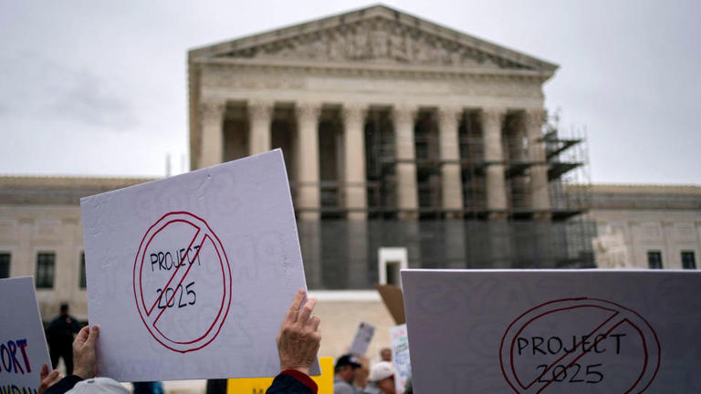 How Project 2025 Groups Influenced The Supreme Court This Year