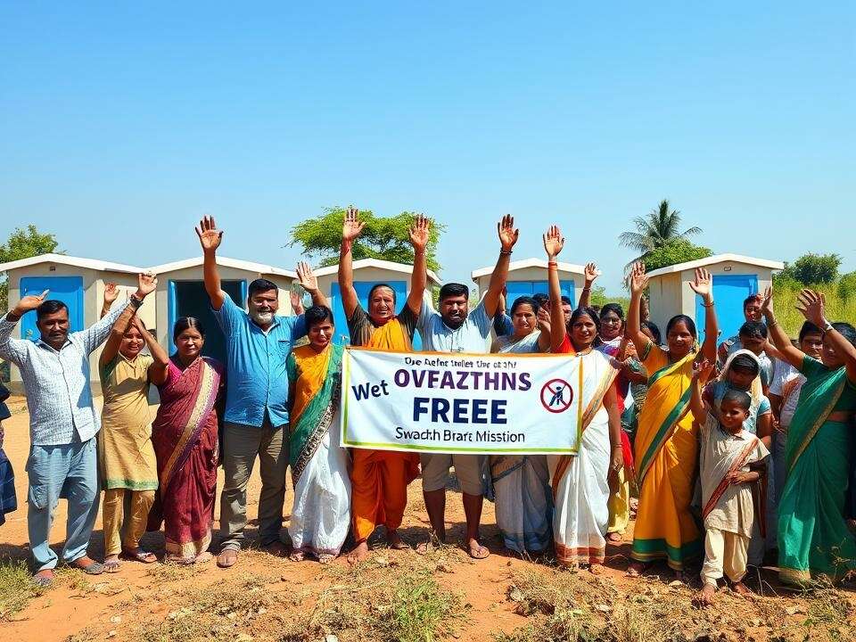 Only 54% of verified villages achieve 'ODF plus model' status despite ...