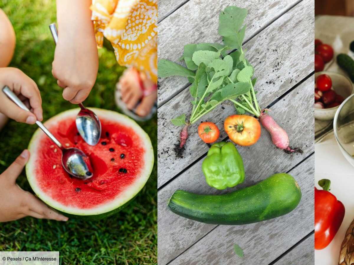 Chaleur : les aliments les plus riches en eau