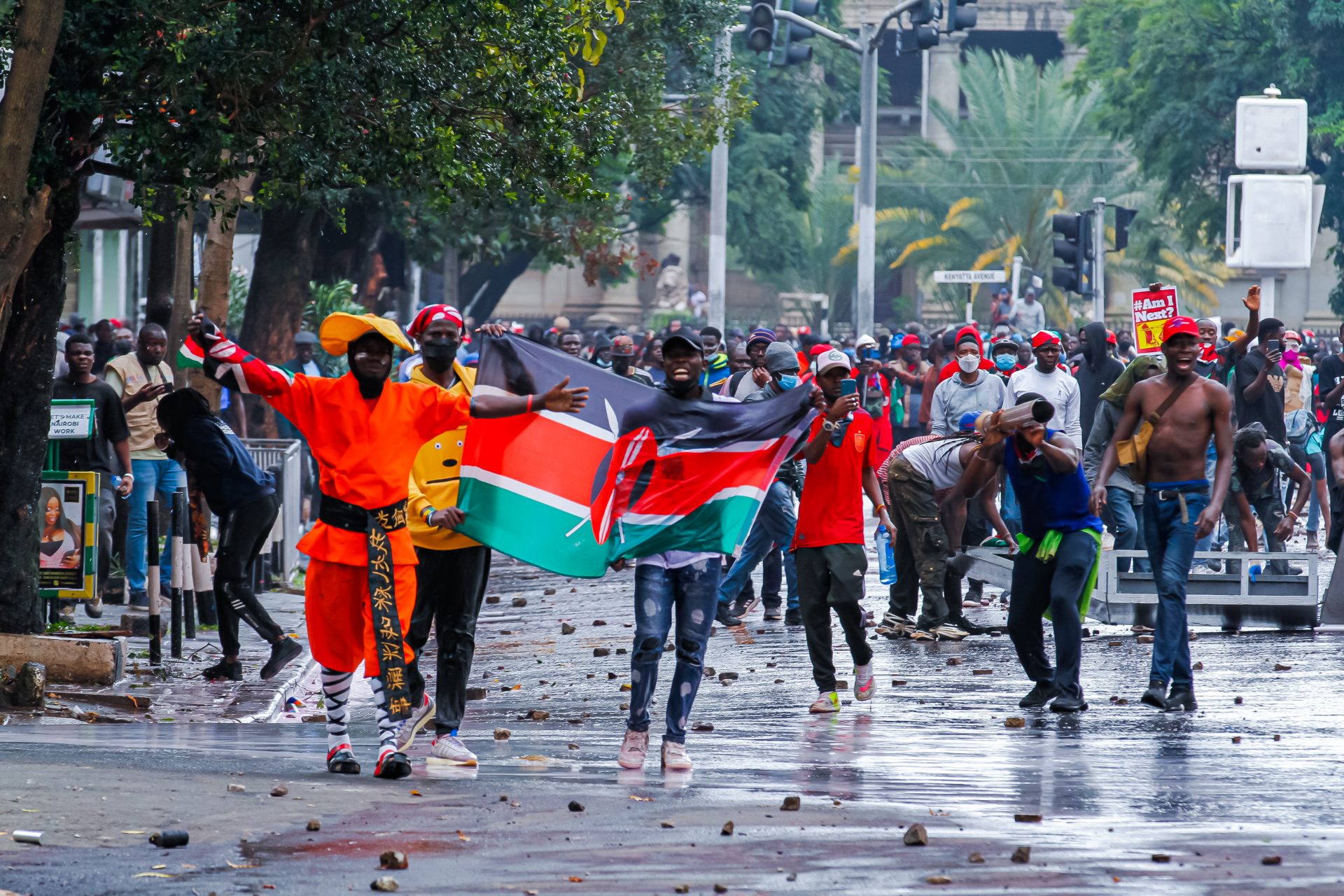 Riots rock Kenya one year after Gen Z stormed parliament