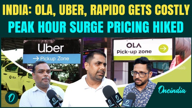 India Ola, Uber, Rapido Fares Go Up: Cab Fares Surge, Rules Now Allow ...