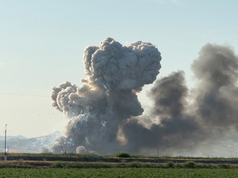 Human remains found after explosion, fire at warehouse filled with ...