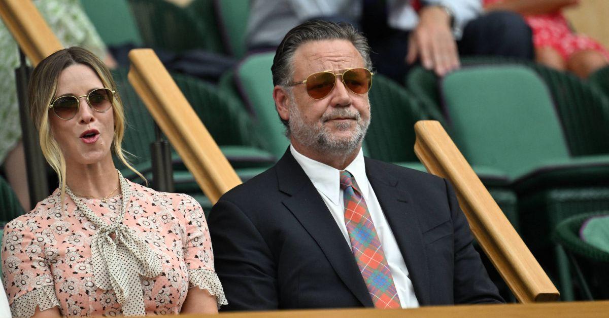 Russell Crowe Reveals Impressive Weight Loss at Wimbledon With Fiancée ...