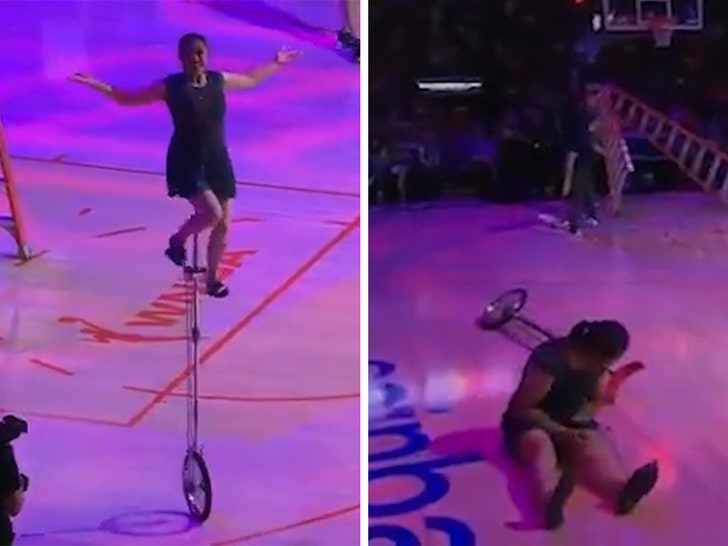 Red Panda Sustains Broken Wrist In Halftime Fall, Blames Damaged Unicycle For Accident