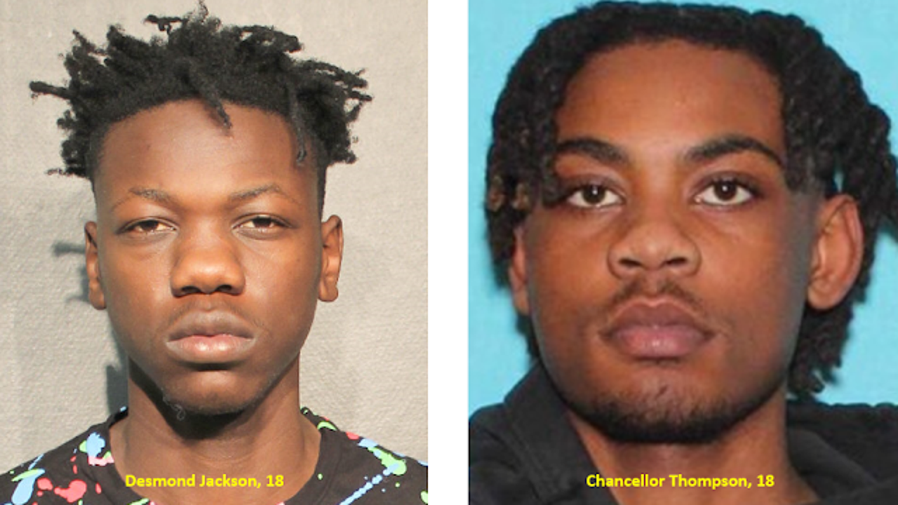 Two of four wanted suspects identified in Downtown Houston robbery ...