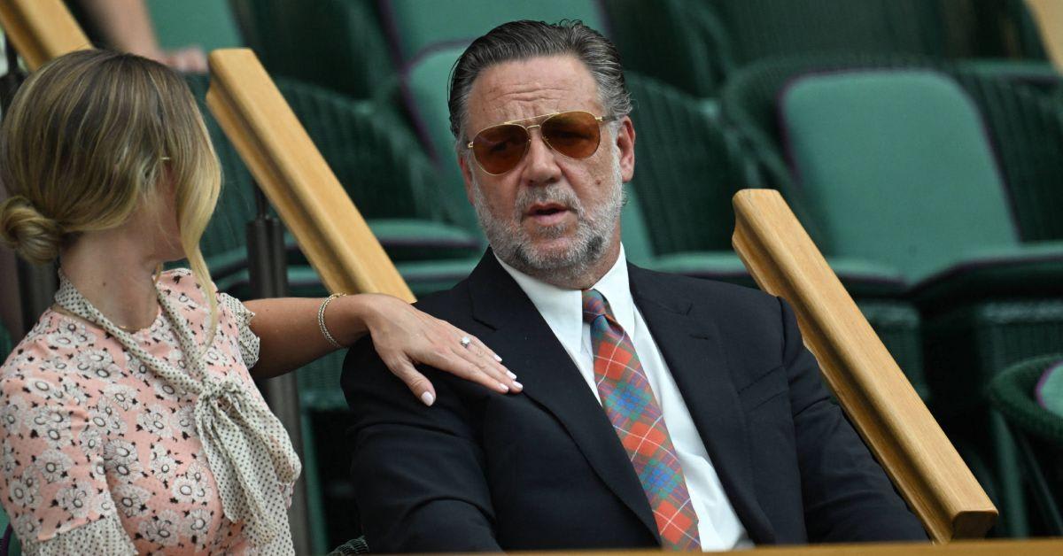 Russell Crowe Reveals Impressive Weight Loss at Wimbledon With Fiancée ...