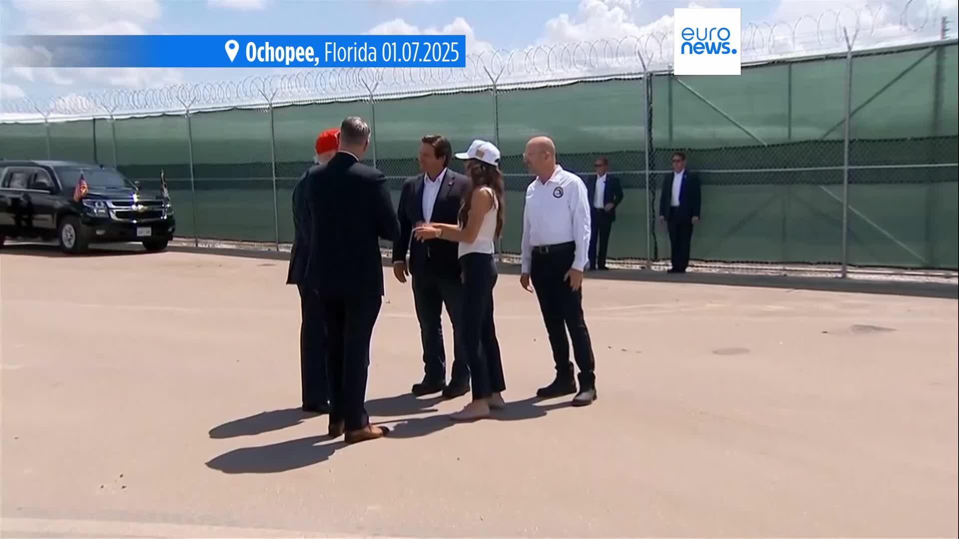 VÍDEO: Así es 'Alligator Alcatraz', la nueva cárcel de Trump para ...