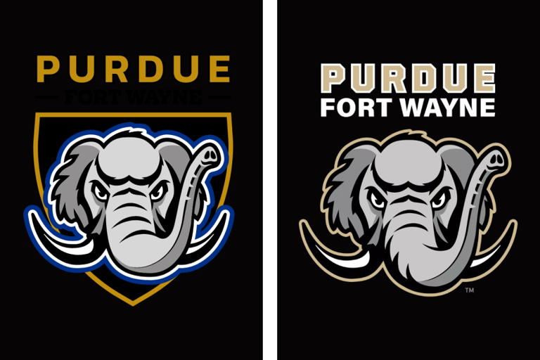 Purdue Fort Wayne’s athletics rebrand nixes blue from logo